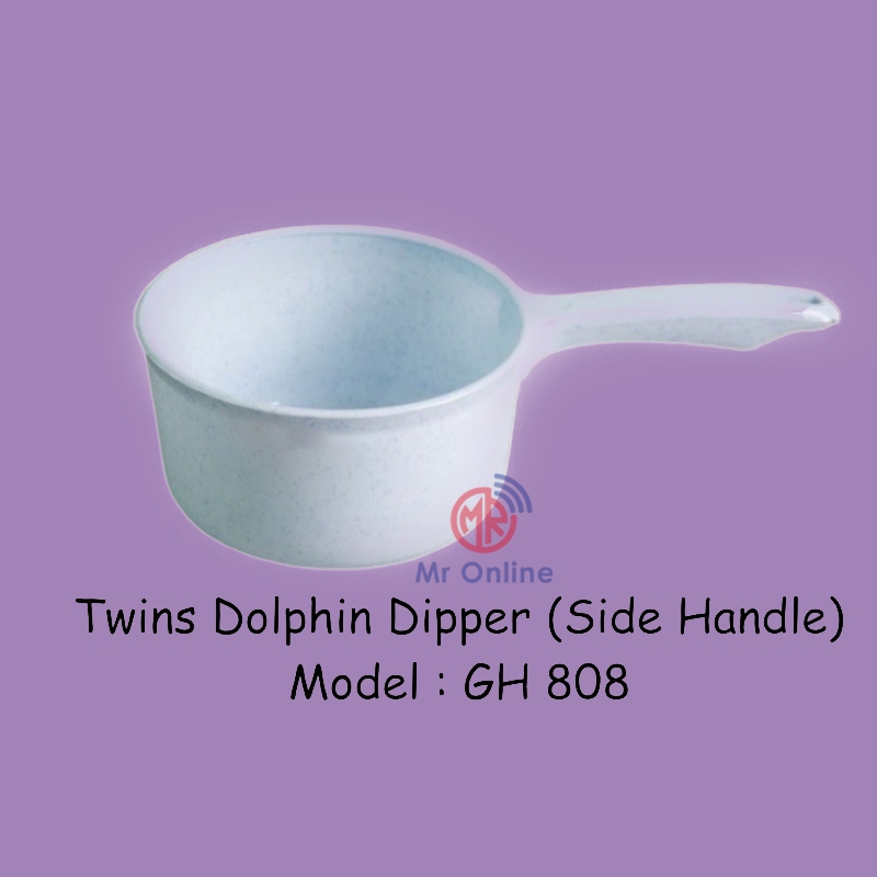 Dolphinware 808 Plastic Dipper Long Handle Water Dipper Gayung Plastik ...