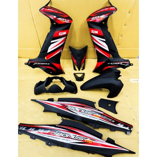 COVERSET SYM E BONUS 110 ( 2016 E-bonus lama ) | Shopee Malaysia