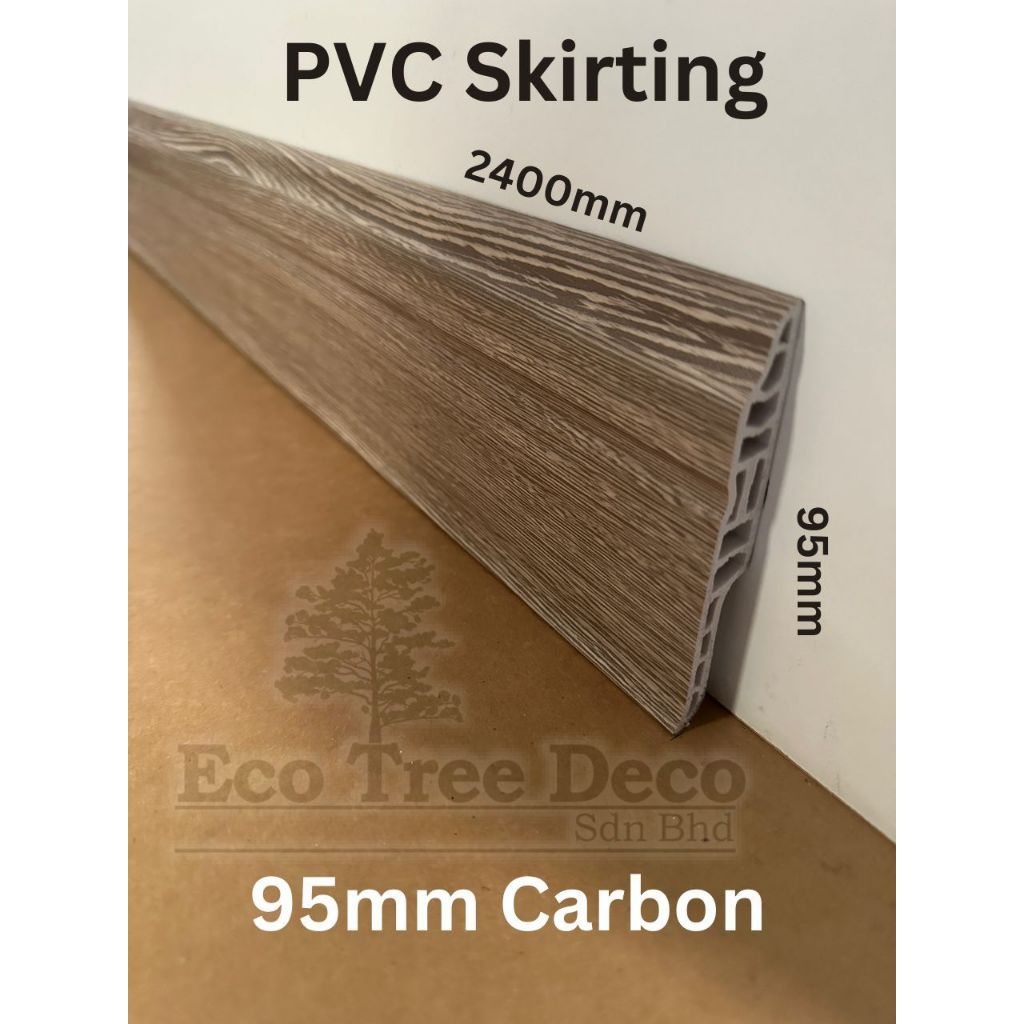 PVC Skirting 8 Kaki Pjg PVC Tak Perlu Cat l Wall Skirting Vinyl ...