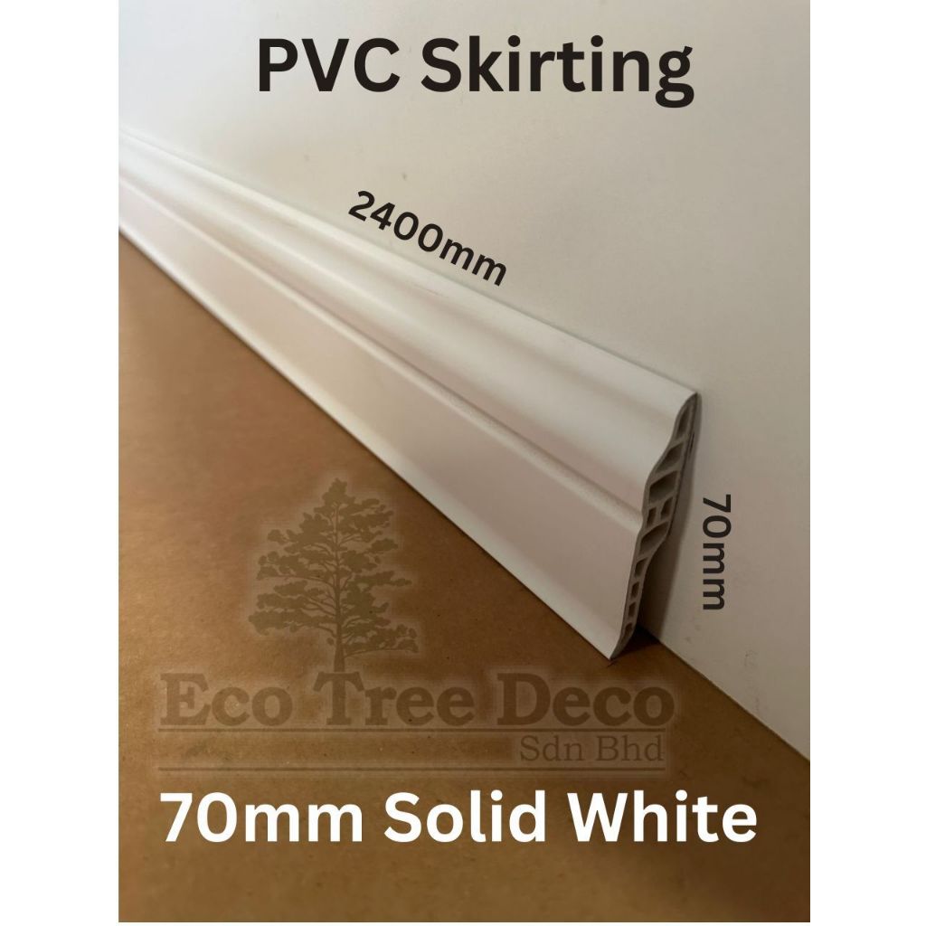 PVC Skirting 8 Kaki Pjg PVC Tak Perlu Cat l Wall Skirting Vinyl ...