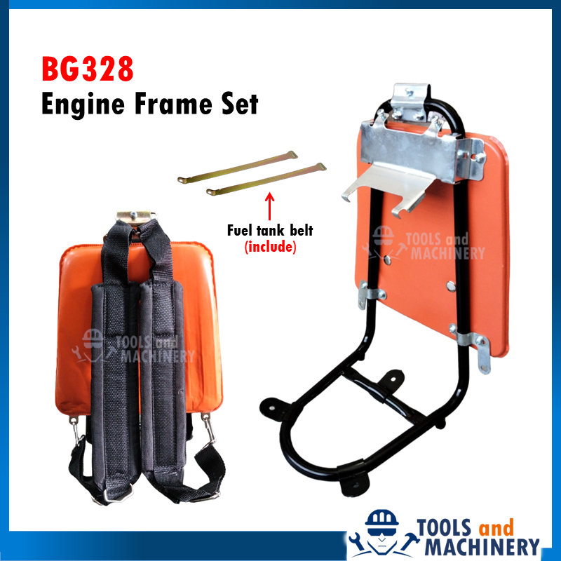 BG328 Brush Cutter Engine Frame Set Mesin Rumput Ogawa Okazawa Tanika ...