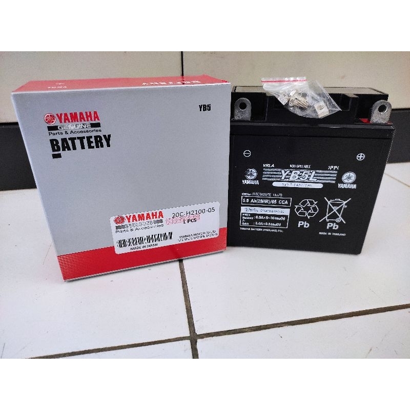 YAMAHA YB5L YB5 YB5L-B BATTERY EX5 STARTER KRISS STARTER EGO LC135 V1 ...