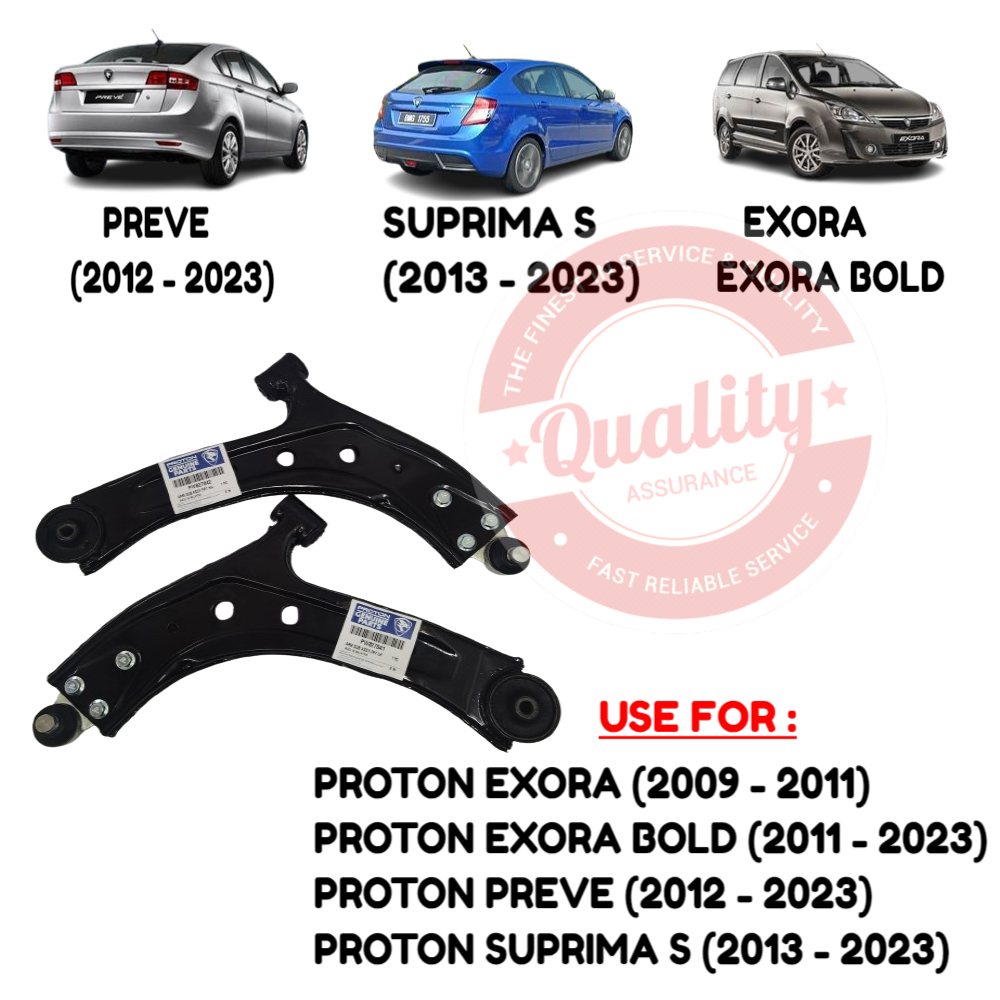 (PROTON) LOWER ARM FRONT-PROTON EXORA,EXORA TURBO,SUSPRIMA S,PREVE ...