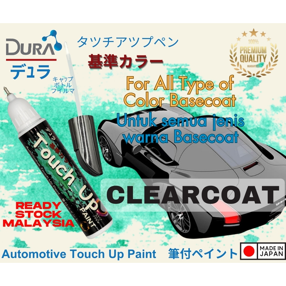 TOYOTA VIOS 🚔Original Touch Up Paint 🖌️~DURA Touch-Up Paint 🎌~2 in 1 ...