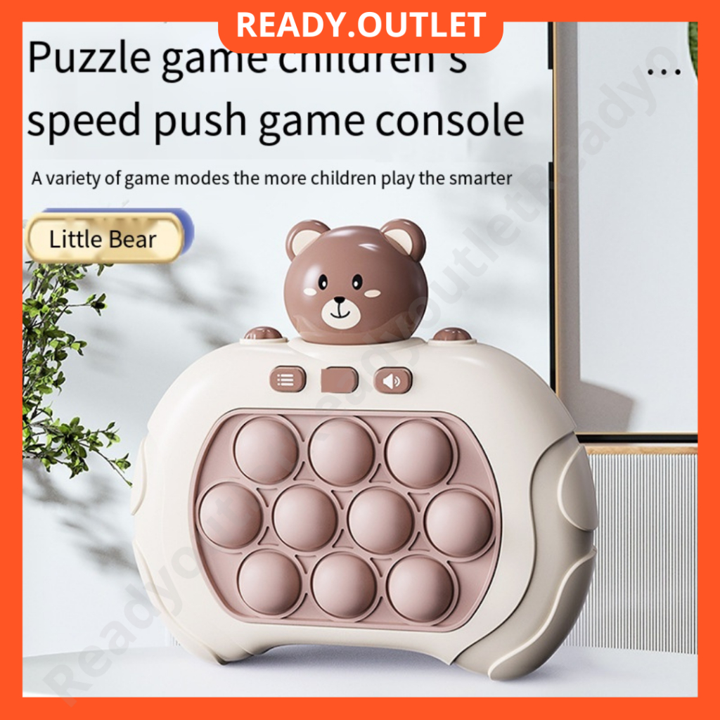Quick Push Game Educational Toys Electronic Console Speed Push Through ...