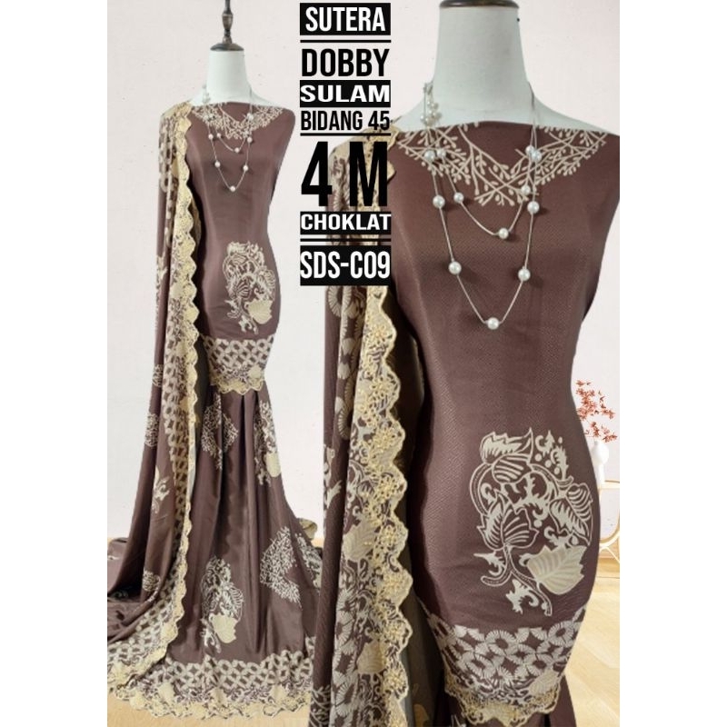 kain sutera dobby lembut | Shopee Malaysia