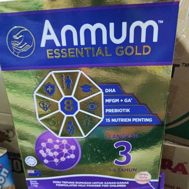 Anmum Essential Gold Step 3 Children Formula Milk Powder (1 - 6+ years ...
