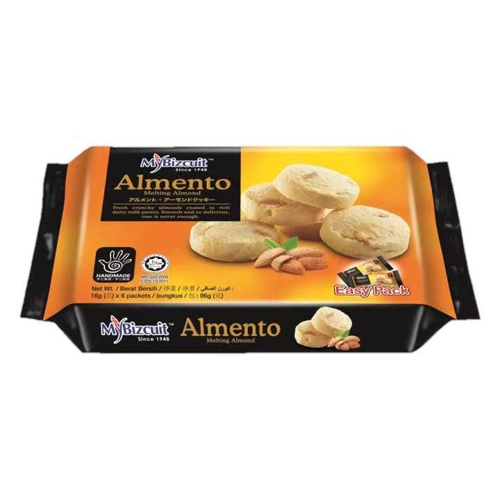 Mybizcuit HALAL Handmade Bellco Belgium Choco Cookies/ Almento Almond Cookies 96g-120g | Shopee ...