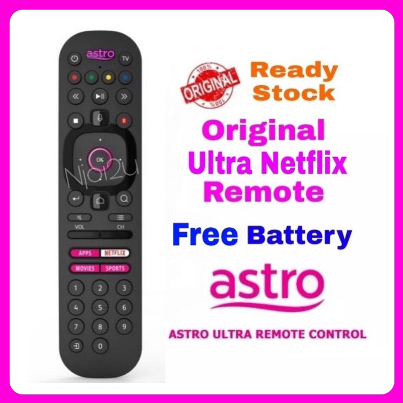 (100%ORIGINAL) Astro Ultra Box/PVR Remote Control | Shopee Malaysia