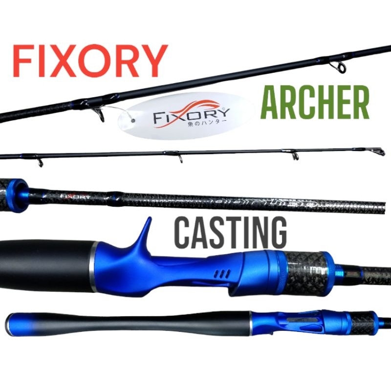 FIXORY ARCHER CASTING FISHING ROD ONE PIECE | Shopee Malaysia