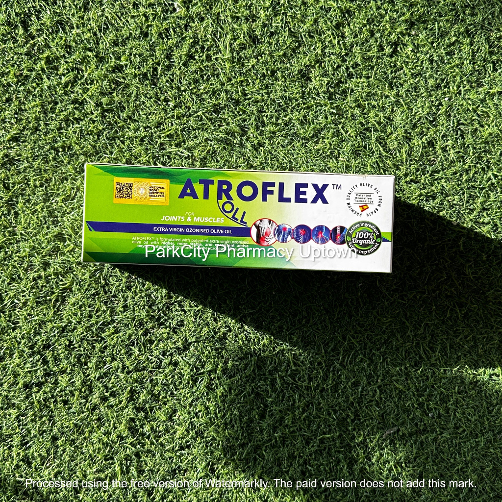 Atroflex Roll with Extra Virgin Ozonised Olive Oil Drug Free 150ml 90 ...