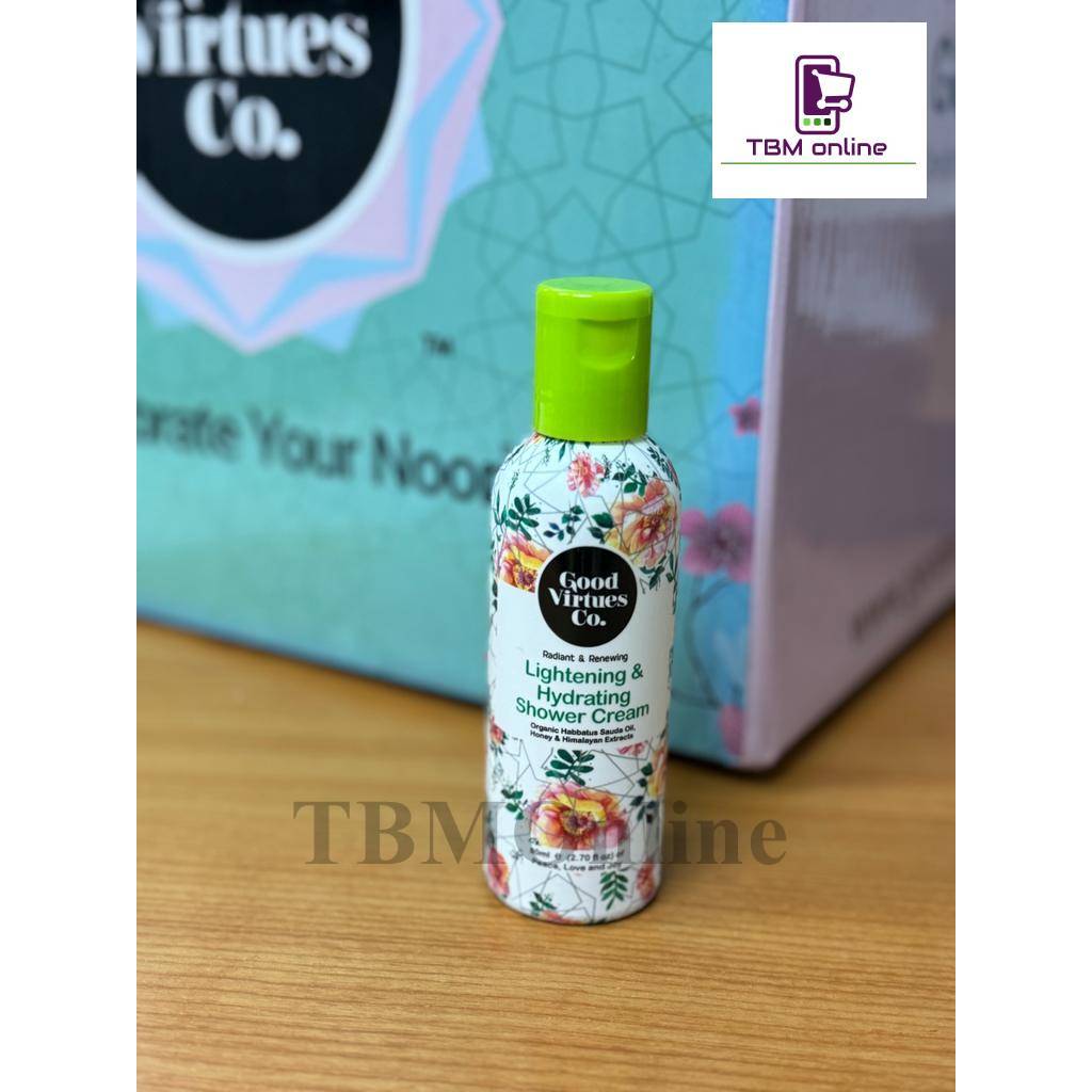 Good Virtues Co.[GVC] Travel Pack Size Shower Cream & Shampoo 80ml ...