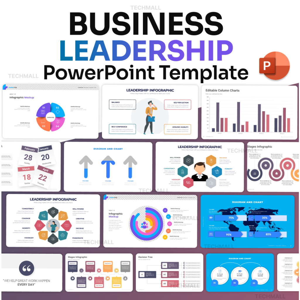 Business Leadership Infographics PowerPoint Presentation Template ...