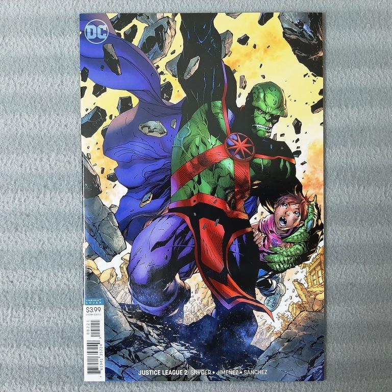 Justice League #2 JIM LEE Variant (2018 DC Comics) Key Issue (1st App ...