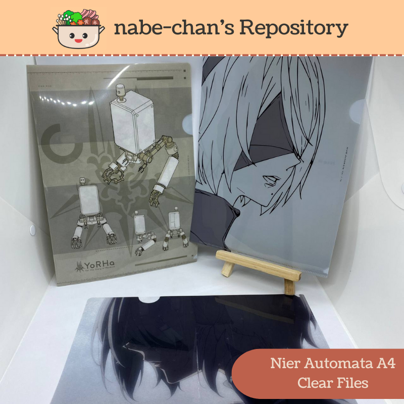 [CLEAR STOCK] Nier Automata - 2B or not to B (3 A4 Clear File Ichiban ...