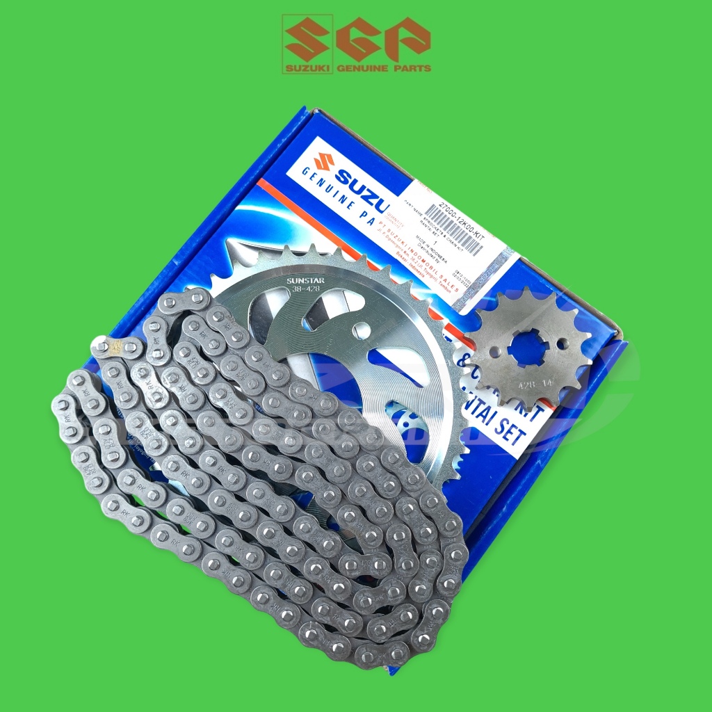 Sprocket Rantai Chain Kit - Suzuki Raider 150 | Shopee Malaysia