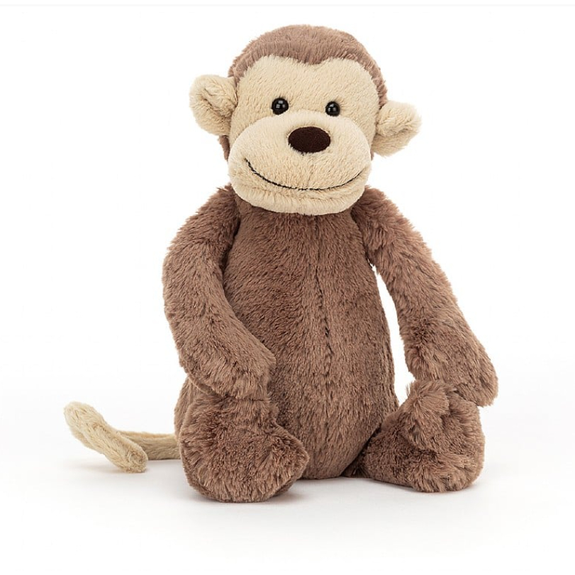 [Jellycat] 100% Original Bashful Monkey | Shopee Malaysia