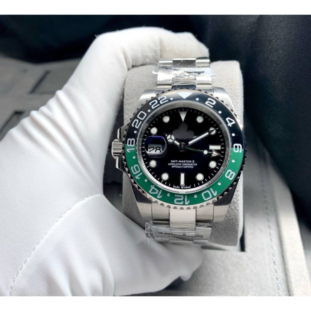 READY STOCK UPGRADED SPRITE OYSTER AUTOMATIC GMT 40 MM MEN WATCH ...