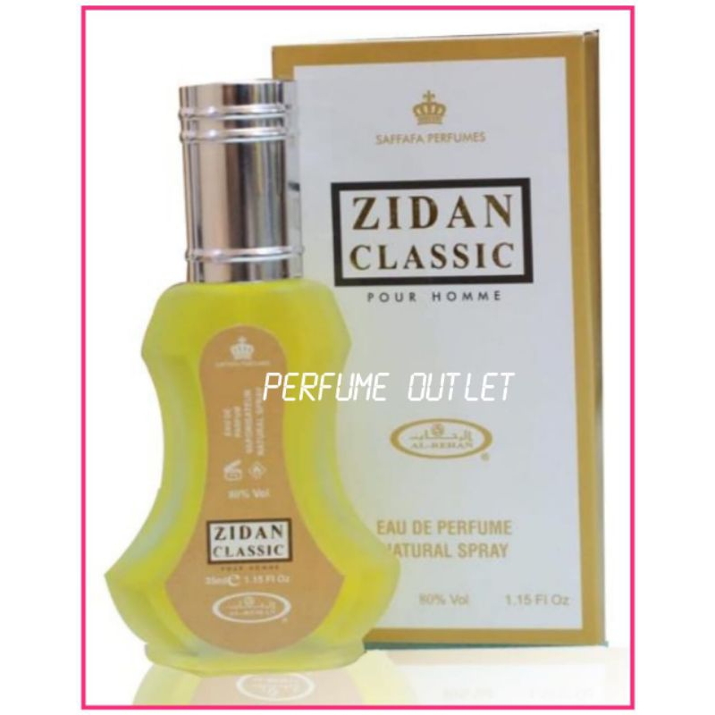 Zidan Classic Spray Perfume 35 ml By Al Rehab (UAE) | Shopee Malaysia