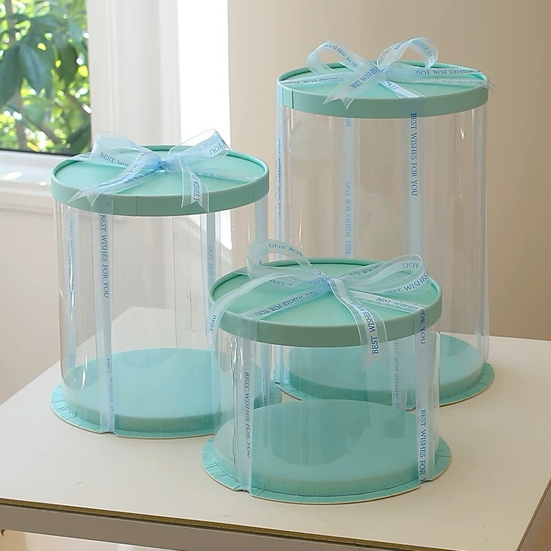 6/8/10 inch round cake box Cake packing box Wedding cake box Birthday ...