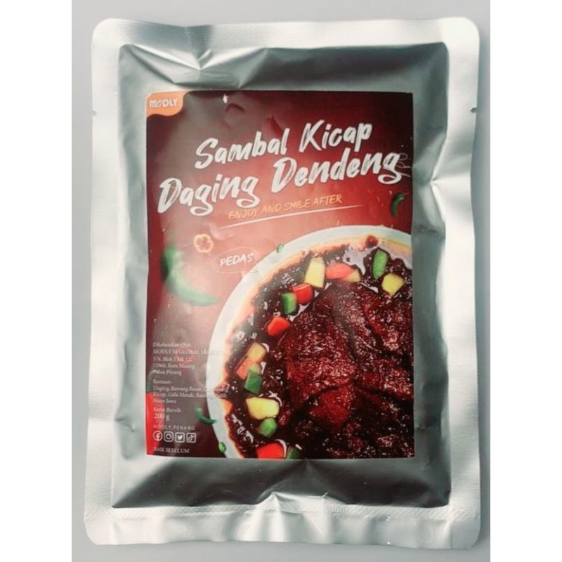 [Ready To Eat 200g] Daging Dendeng Sedap Pedas manis | Shopee Malaysia