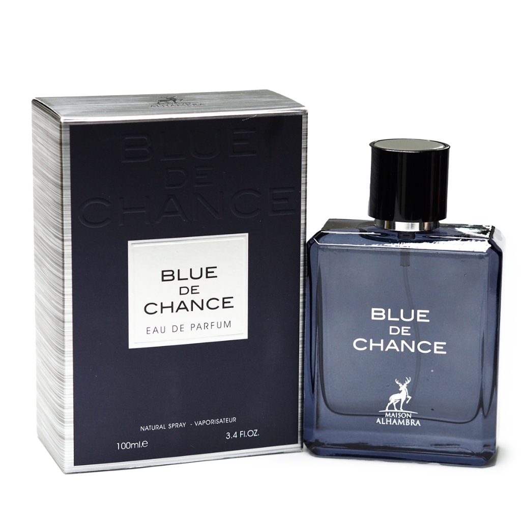 Blue De Chance PErfume 100MLby Maison Alhambra for Men(Lelaki), Minyak ...