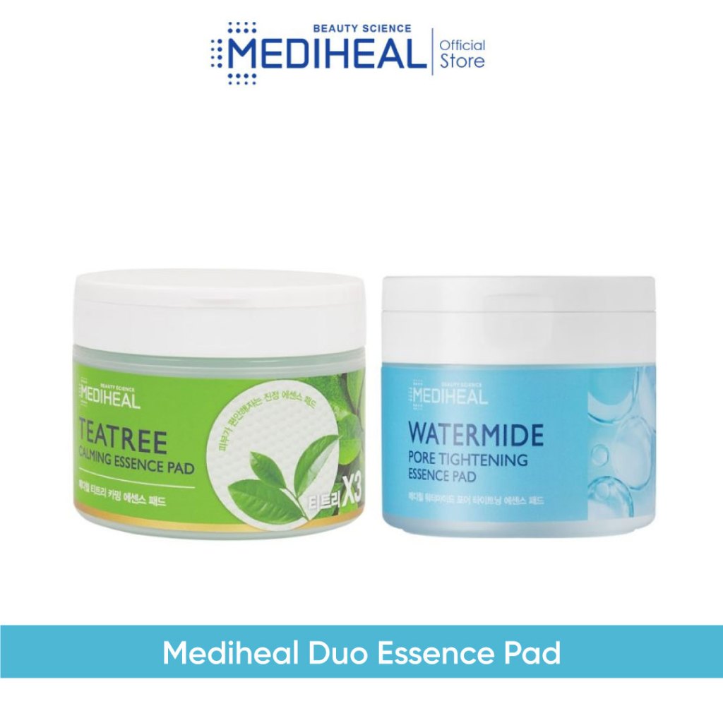 Bundle Set | Mediheal Duo Essence Pad (50s x 2) | EXPIRY DATE 2024.06. ...