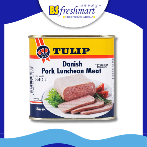 TULIP PORK LUNCHEON MEAT 340G/TULIP PORK LUNCHEON MEAT WITH BACON 340G ...