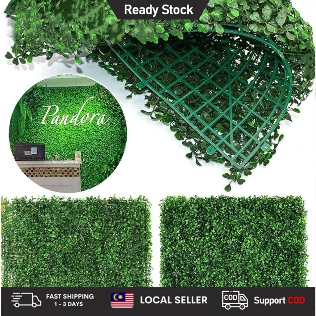 【Ship today】Wall Grass Rumput Tiruan Dinding Artificial Grass Wall ...