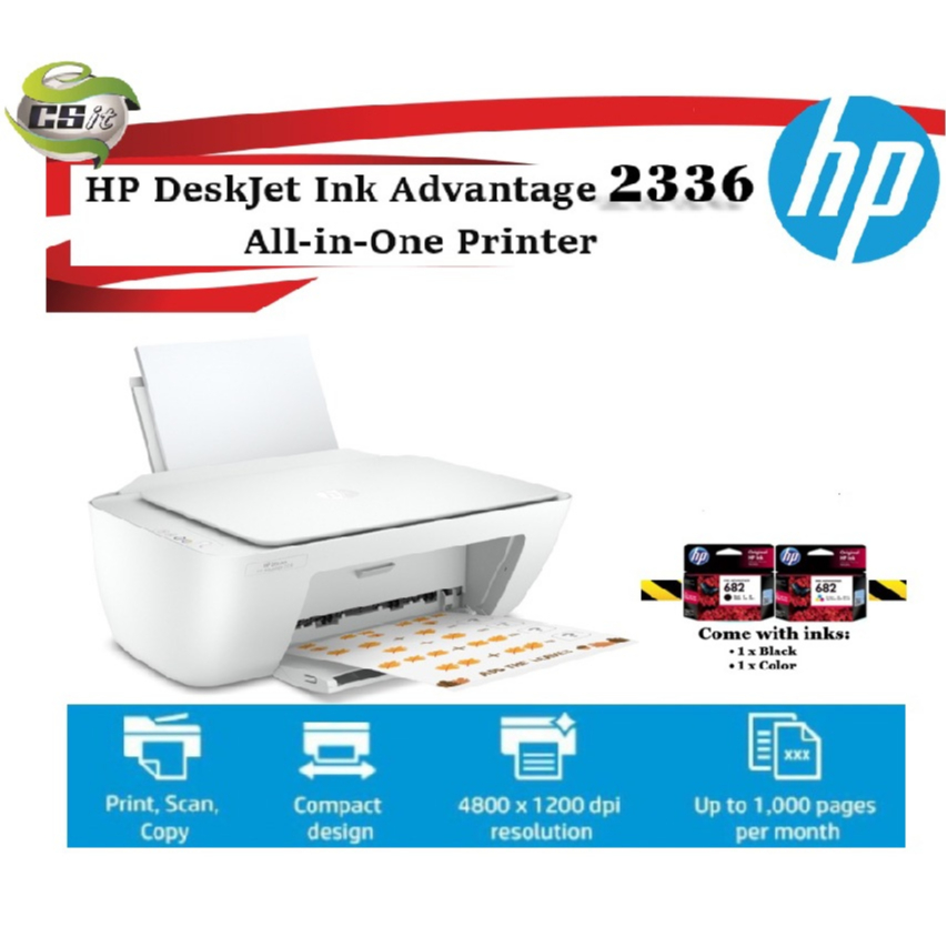 HP Deskjet Ink Advantage 2336 All In One Printer | Shopee Malaysia