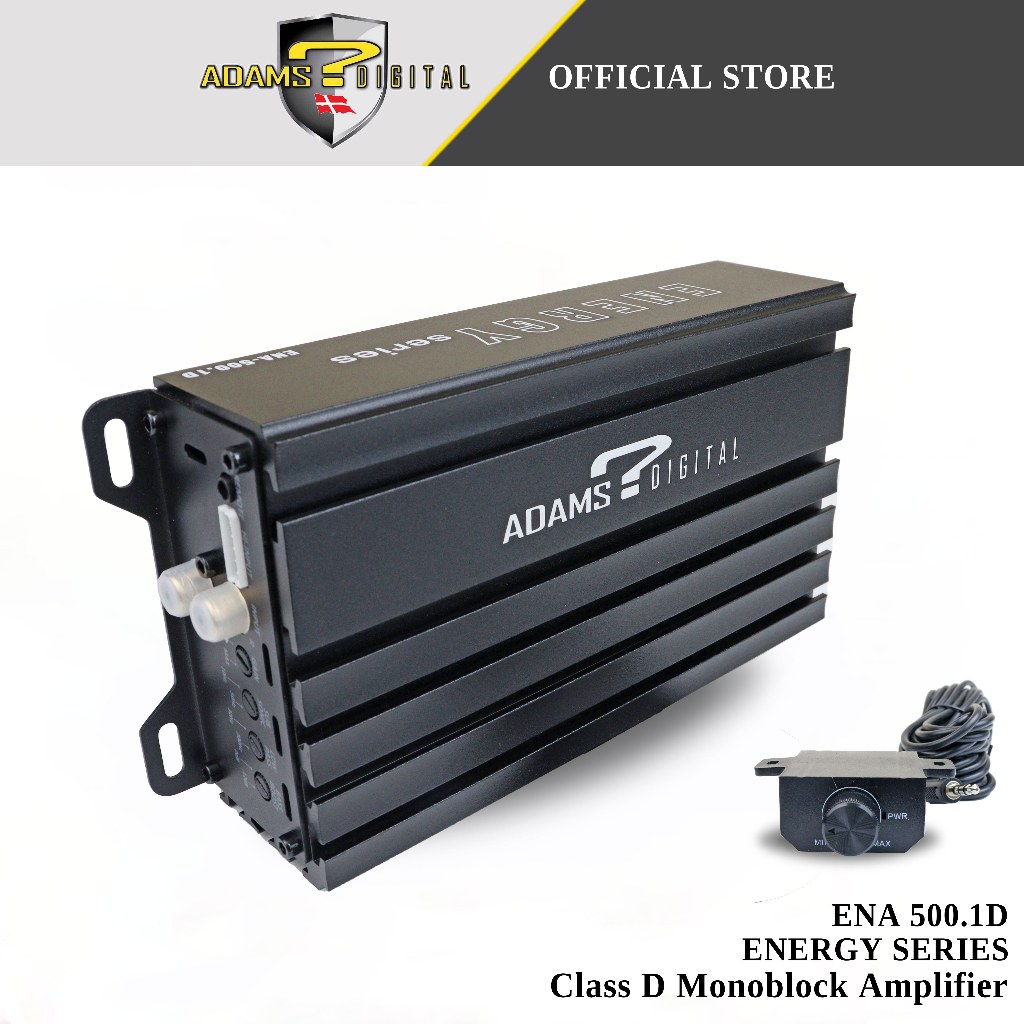 Adams Digital High Power Monoblock Amplifier Class D Car Audio ENA 500 ...