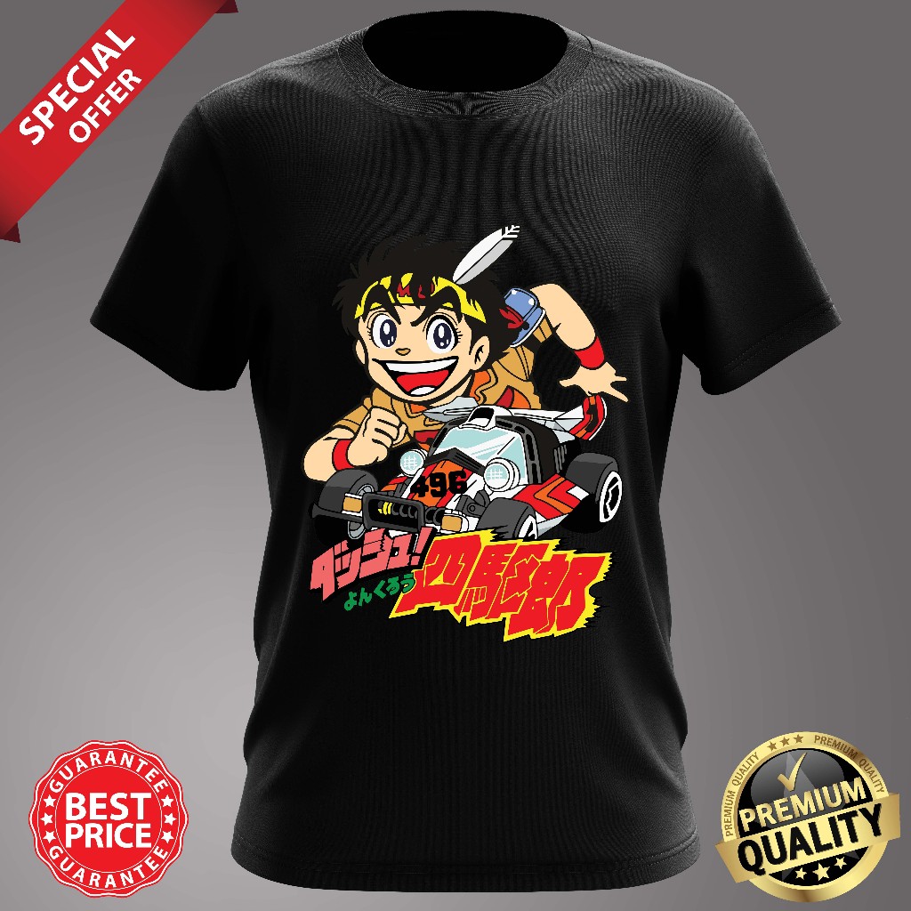 BAJU TAMIYA 4X4 DASH YONKURO T-SHIRT LENGAN PENDEK ROUNDNECK COTTON ...
