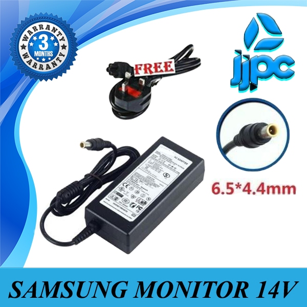 Samsung Monitor Adapter 14v 1.78a - 25w LED And LCD Power Monitor samsung Screen | Shopee Malaysia
