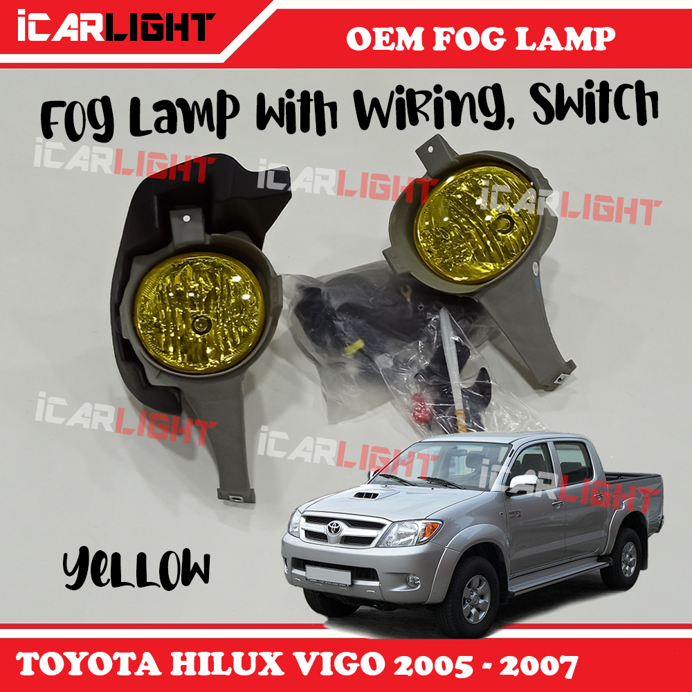 Toyota Hilux Vigo Oem Fog Lamp Hilux Vigo 2005 2006 2007 High Quality ...