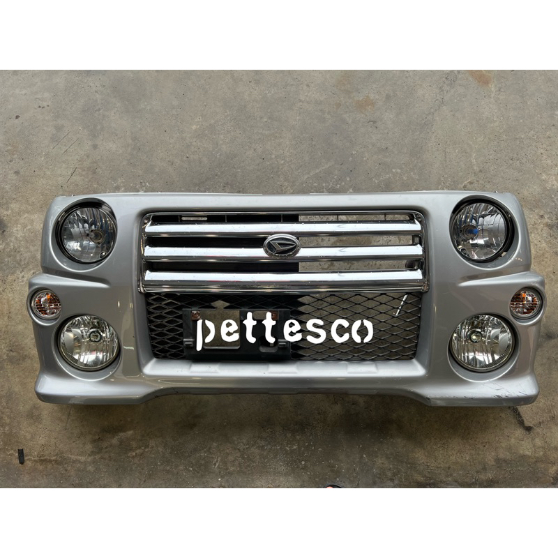 Move L9 RS Front Bumper with Glass Headlamp for Perodua Kenari | Shopee ...