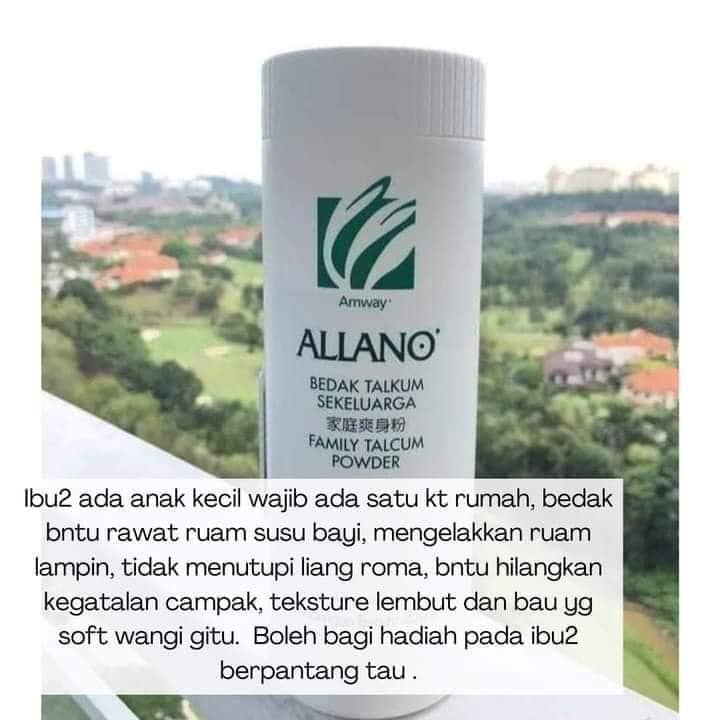 ALLANO Family Talcum Powder (250g) | Shopee Malaysia