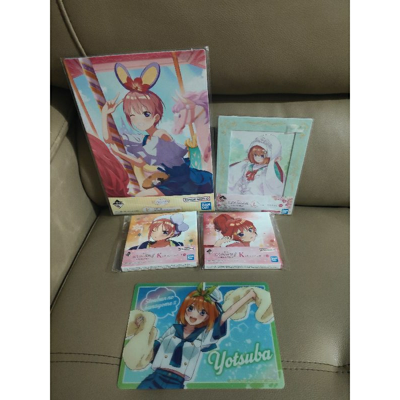 Anime Nakano Quintuplets Merch Combo | Shopee Malaysia