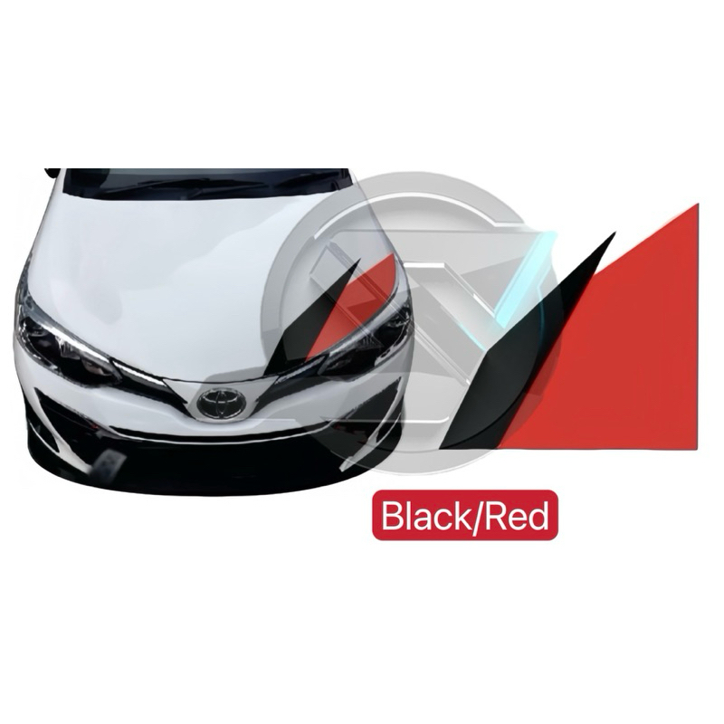 (Ready Stock) S1238# Toyota GR Yaris Car Bonnet Hood vinyl Decal ...
