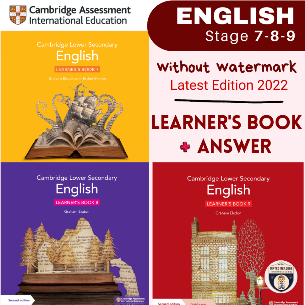 7 Latest 2023 Cambridge Lower Secondary English Learner’s Book 7/8/9 ...