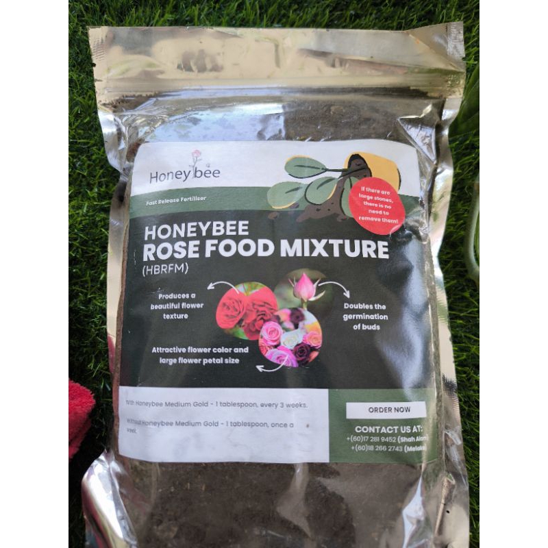 HONEY BEE ORGANIC ROSE FOOD MIXTURE | HBRF MIXT | FERTILIZER | BAJA ...