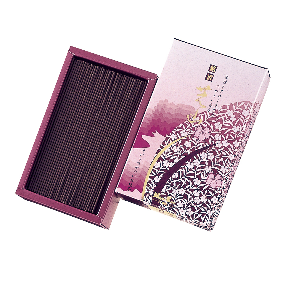 日本香堂 铭香 芝山 線香 (煙少) Nippon Kodo/Less Smoke Incense Meikoh Shibayama 190g ...