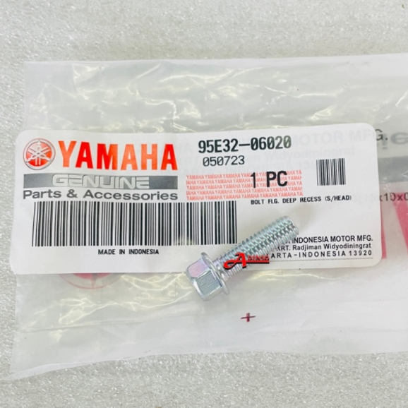 NVX NMAX N MAX BOLT TENSIONER, FLANGE DEEP RECESS (ORIGINAL100%YAMAHA ...