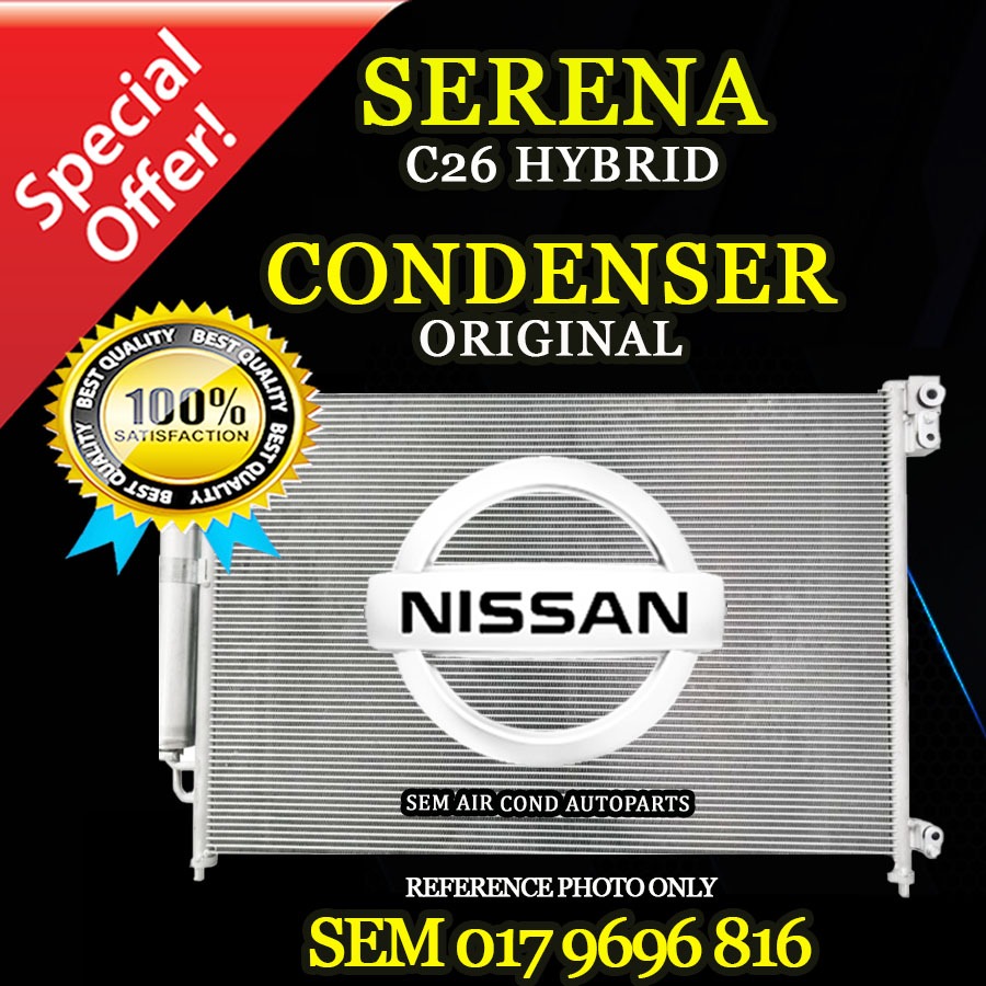 NISSAN SERENA C26 HYBRID ORIGINAL CONDENSER/ KONDENSER (CAR AIRCOND SYSTEM) | Shopee Malaysia