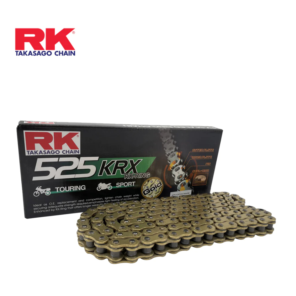 Yamaha MT-09 MT-07 Tracer Chain Sprocket Set Rantai RK Sprocket Set X ...