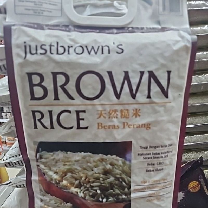 ECOBROWN BROWN RICE 5KG ECOBROWN SOFTBROWN FINE BROWN RICE 5KG(POP ...