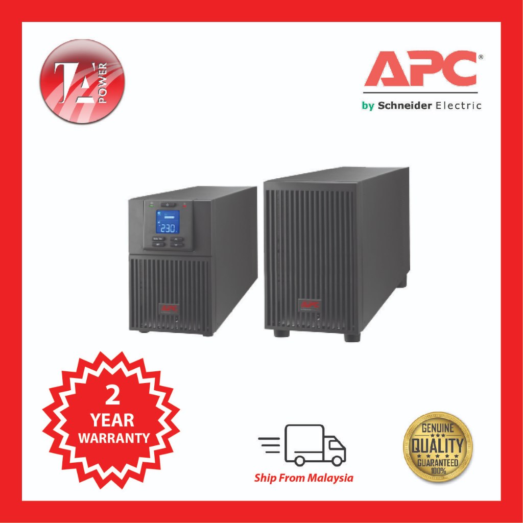 [PRE ORDER] APC SRV1KIL Easy UPS On-Line SRV Ext. Runtime 1000VA 230V with External Battery Pack ...