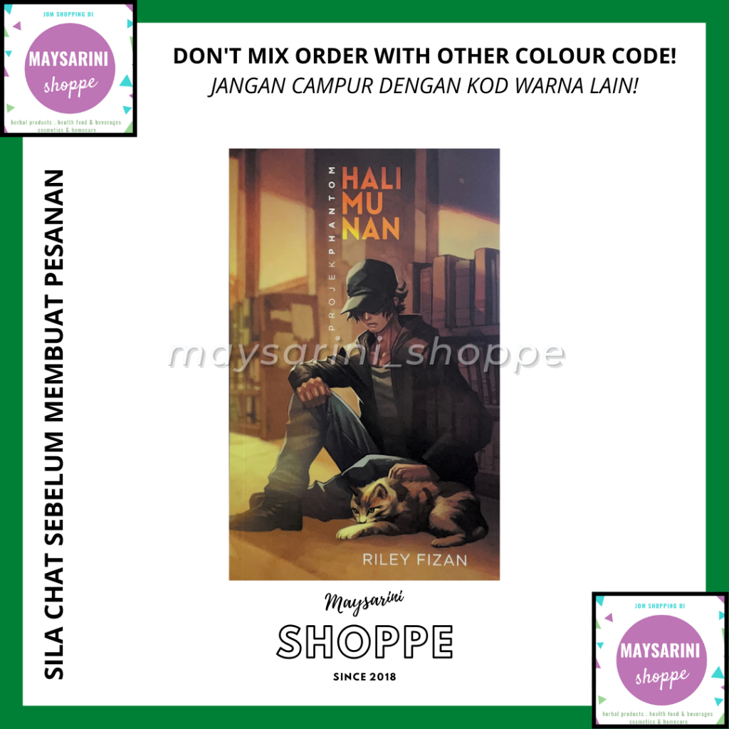 Projek PHANTOM: Halimunan oleh Riley Fizan Penerbit-X | Shopee Malaysia