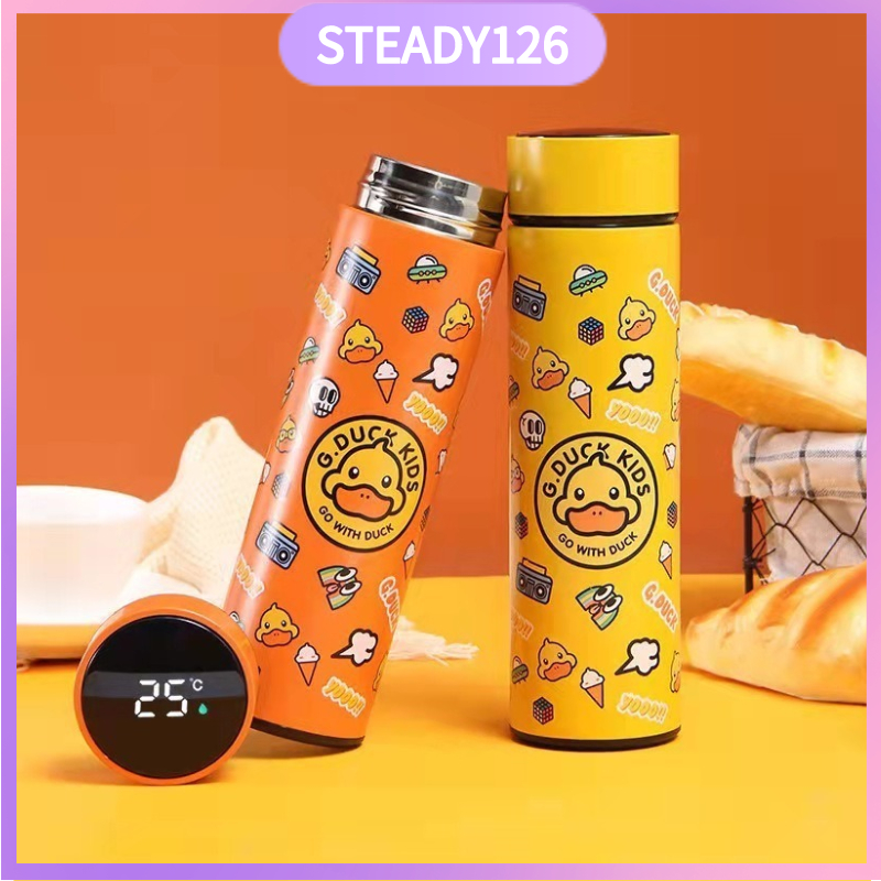 Smart Temperature Flask LED Display Vacuum Thermal Flask 500ml ...