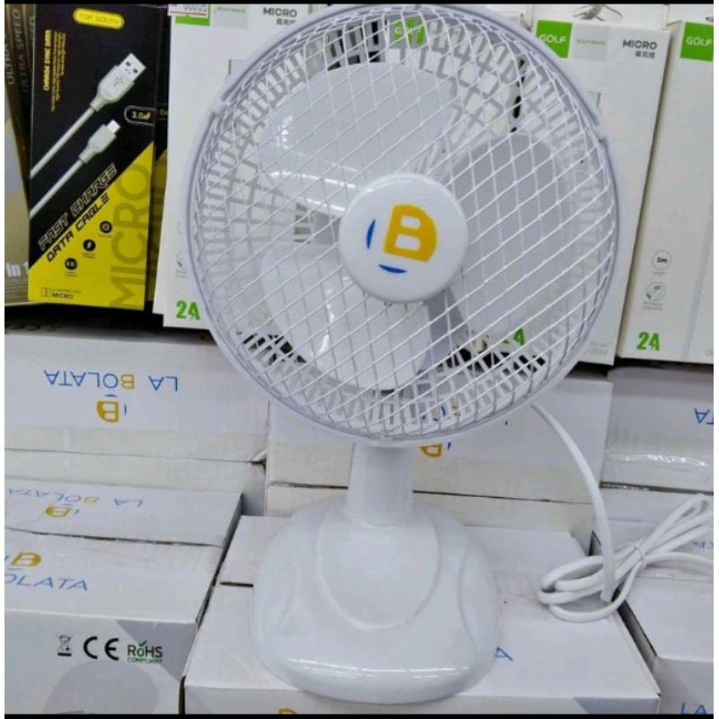 New Electric Fan Clip Air Works Table Desk Fan | Shopee Malaysia