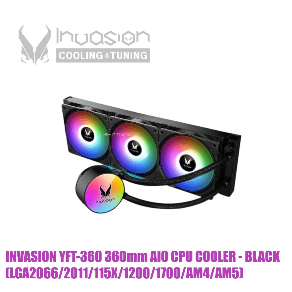 Invasion Arctic Liquid Cooler( DARK-120|Single|Duo|Trio|YFT-360|DX-240 ...